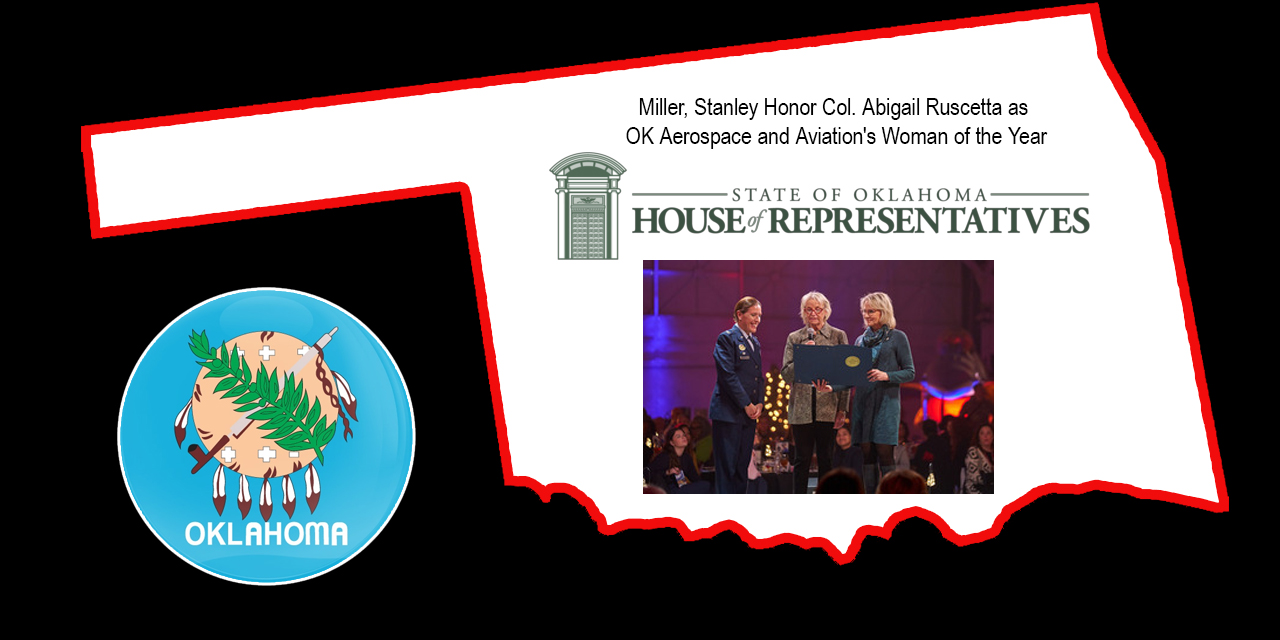Miller, Stanley Honor Col. Abigail Ruscetta as OK Aerospace and ...