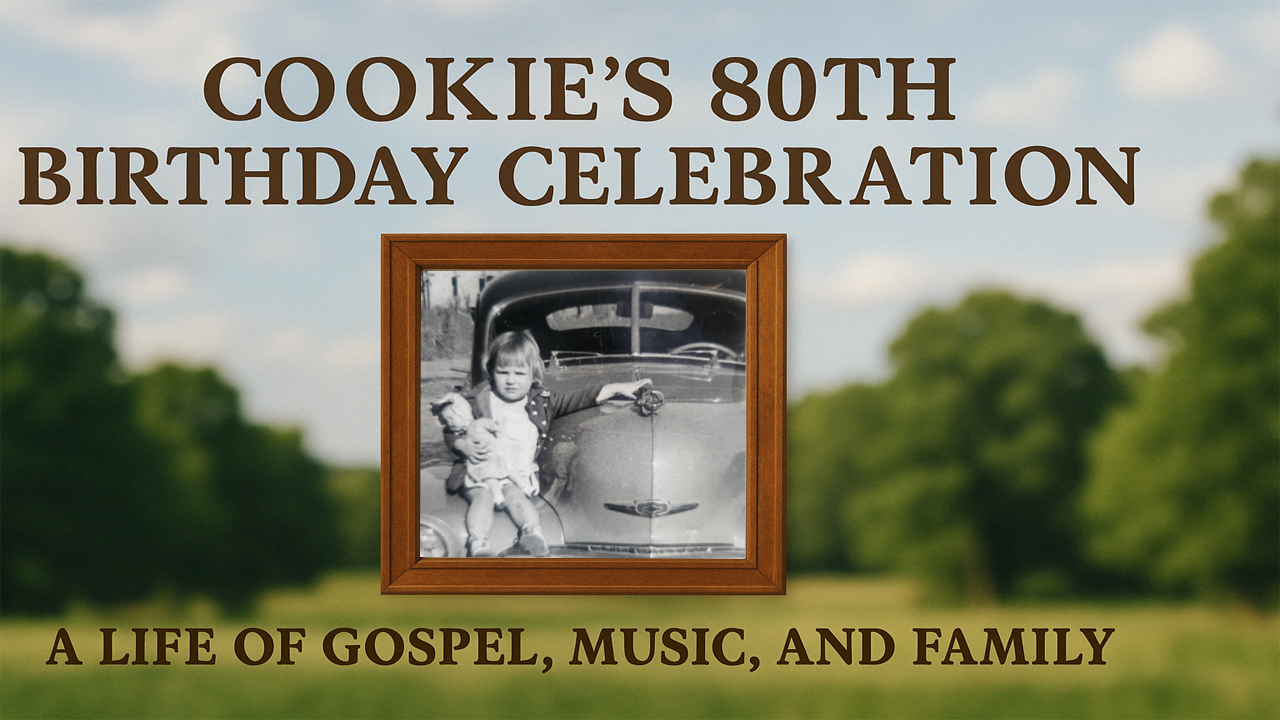 Cookie's 80th Birthday Celebration: A Life of Gospel, Music, and Family ...